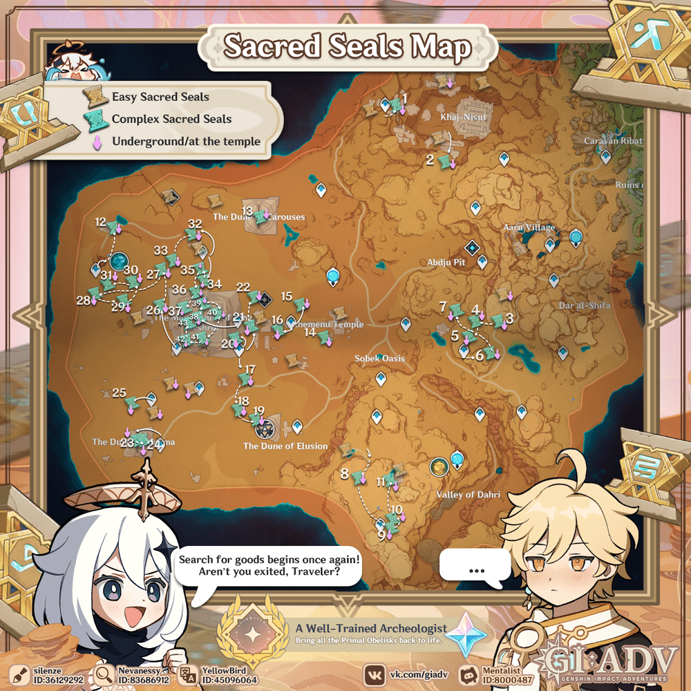 Locations of all Sacred Seals and Obelisks Genshin Impact | HoYoLAB