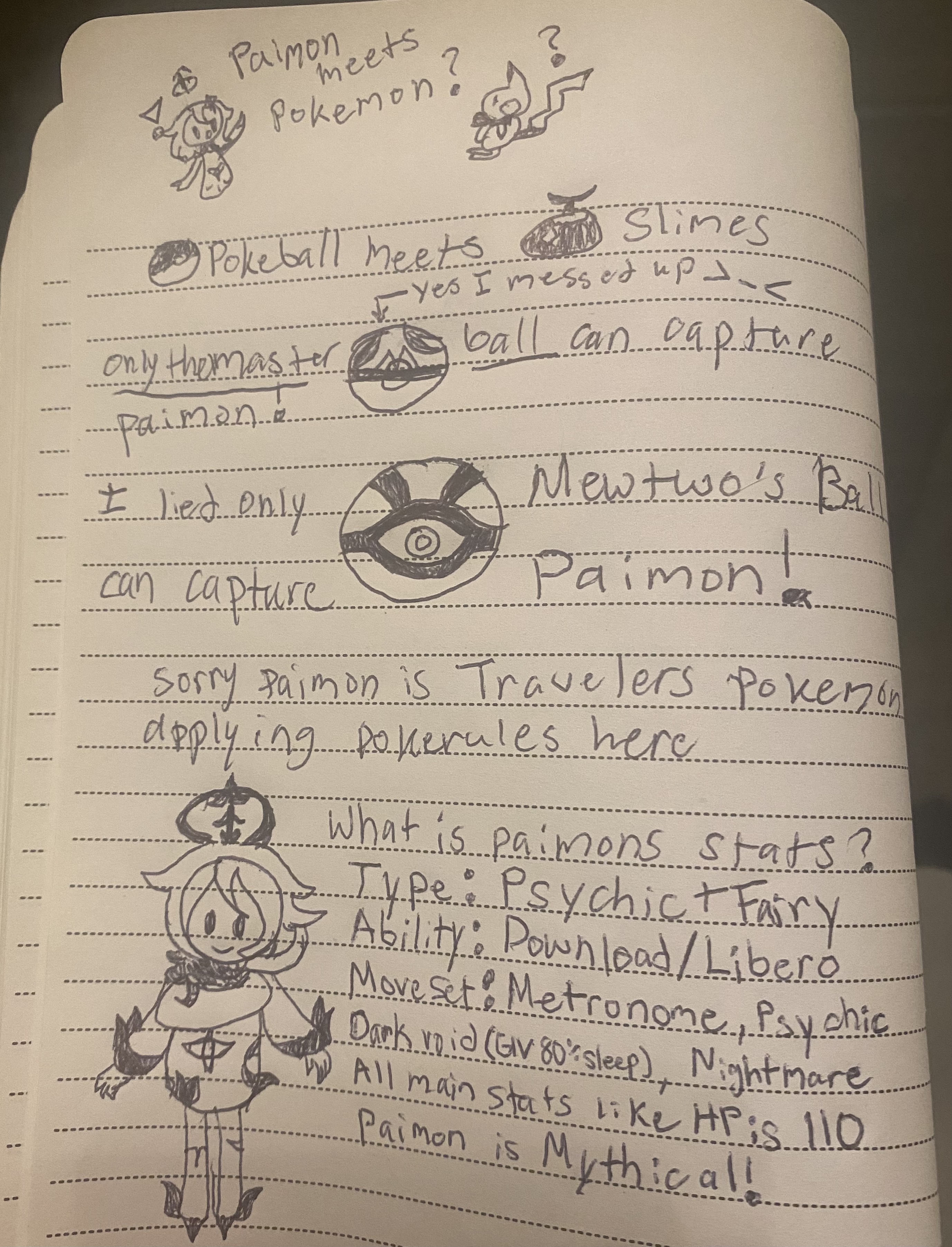 Paimon, Pokémon thoughts Genshin Impact | HoYoLAB