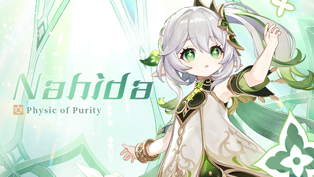 "Share in my knowledge." — "Physic of Purity" Nahida Genshin Impact ...