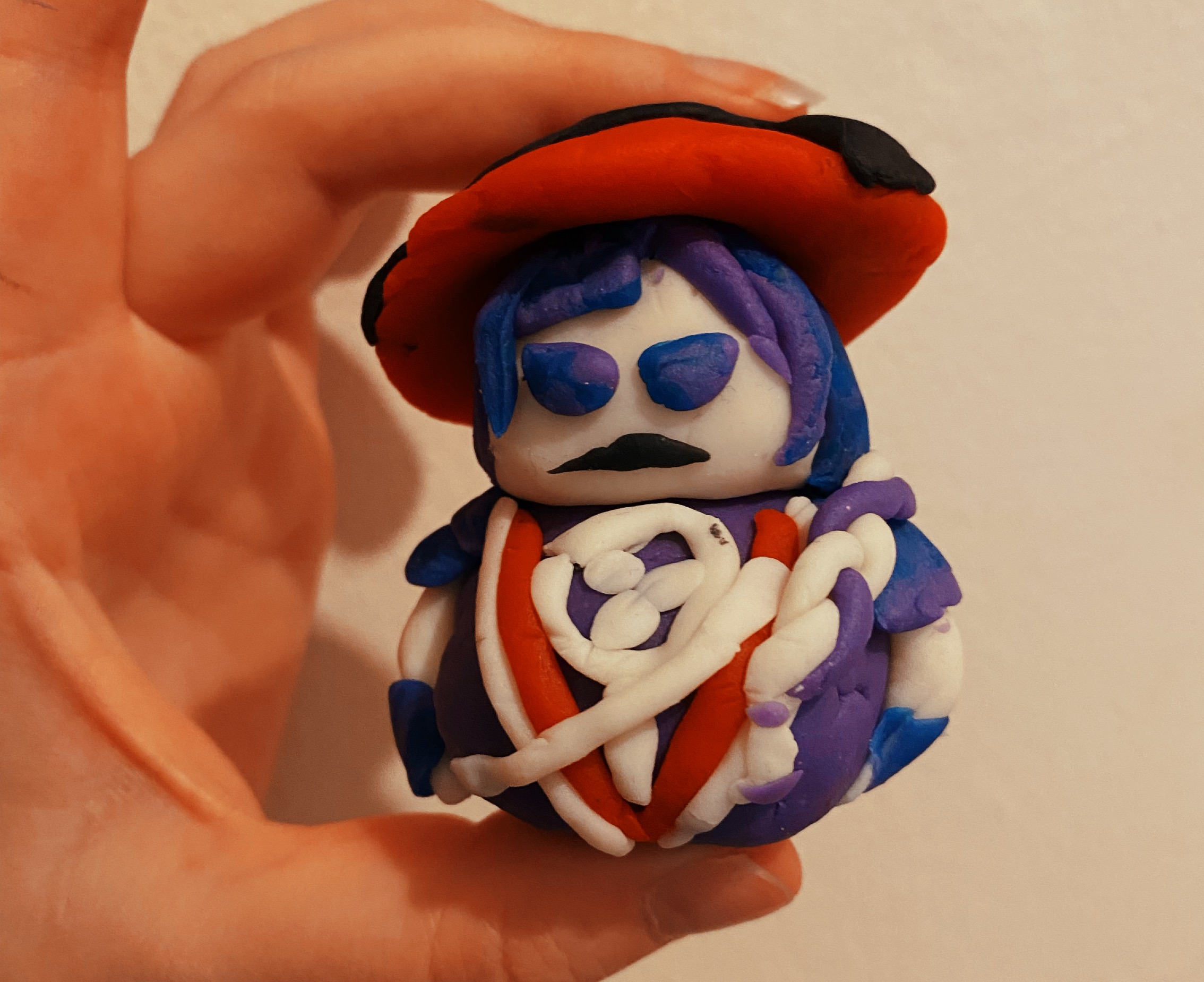 So meet Scaramouche hand made out of Play-Doh Genshin Impact | HoYoLAB