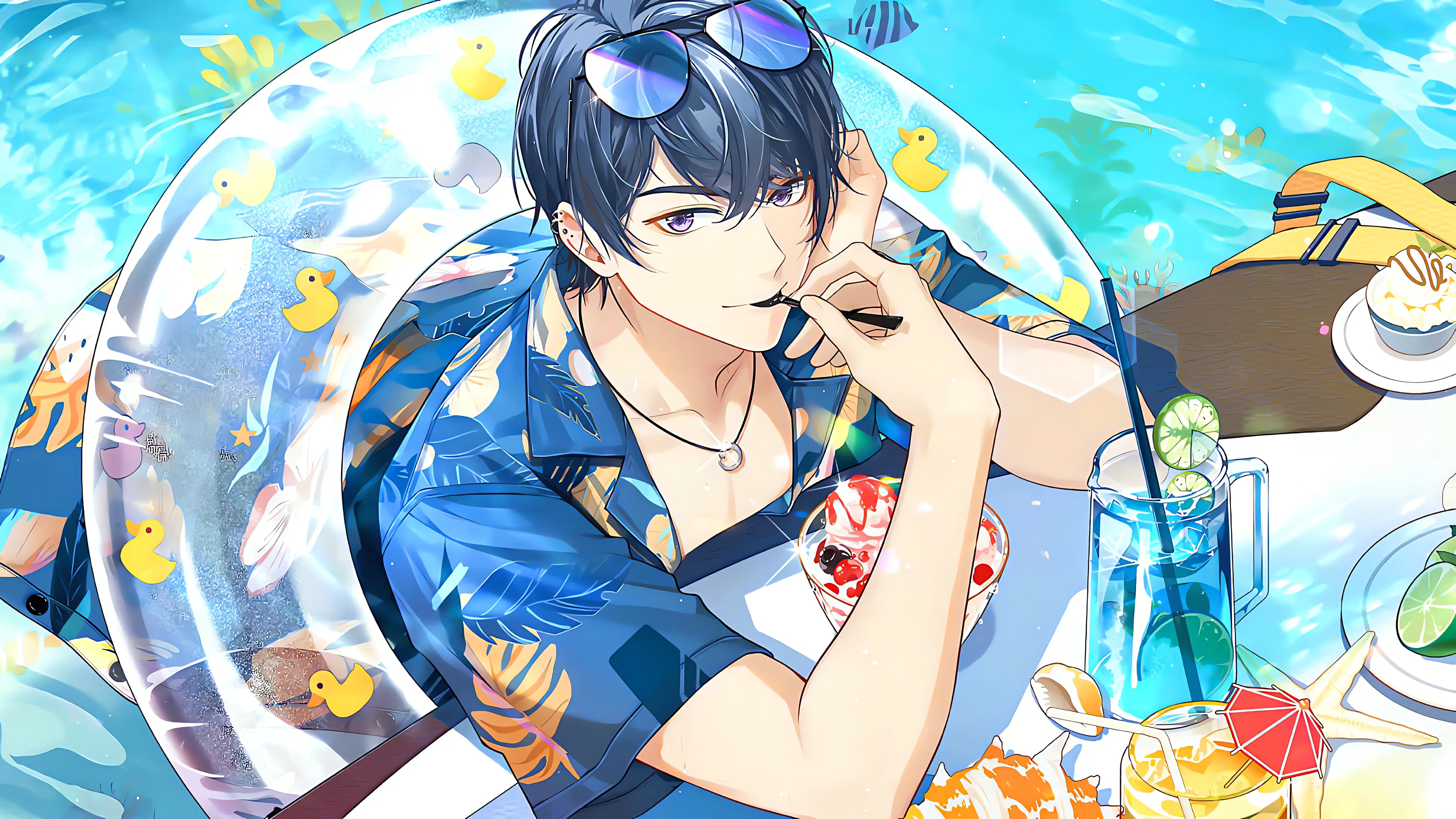 Marius 【SSR • Intuition • 潮生情动 || Tideborne Romance】HD Edit PC ...