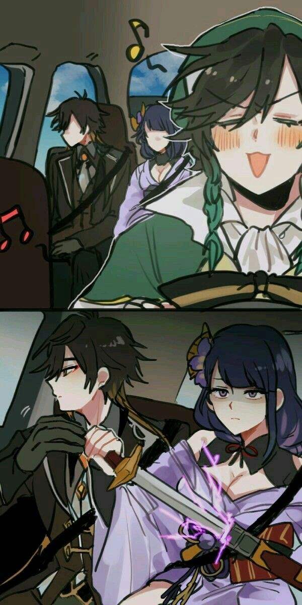 The archons: Venti is always happy and funny👑💚👑 Genshin Impact | HoYoLAB