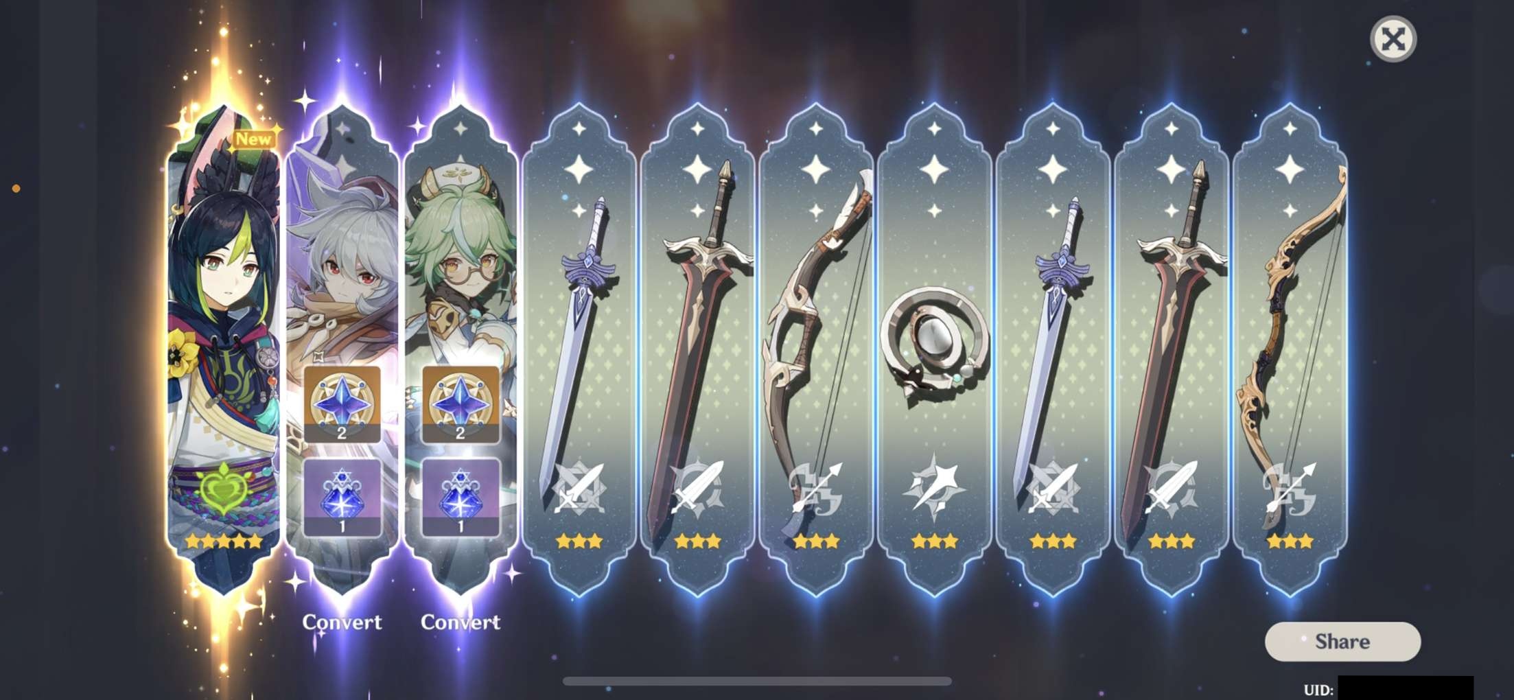 FIRST TEN PULLS Genshin Impact | HoYoLAB