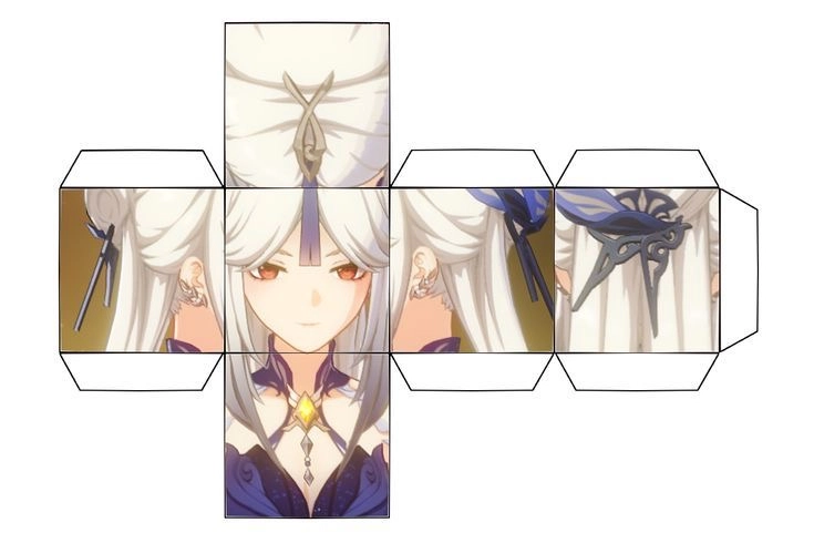 More papercrafts because finding these are fun! Genshin Impact | HoYoLAB