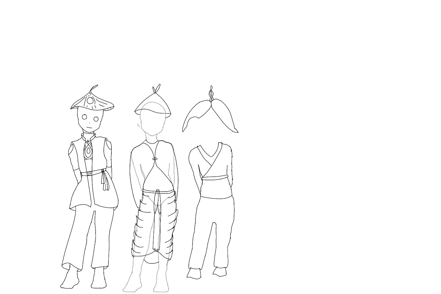 Conceptualisation OC : Aranara (Prototype) : habits Genshin Impact ...