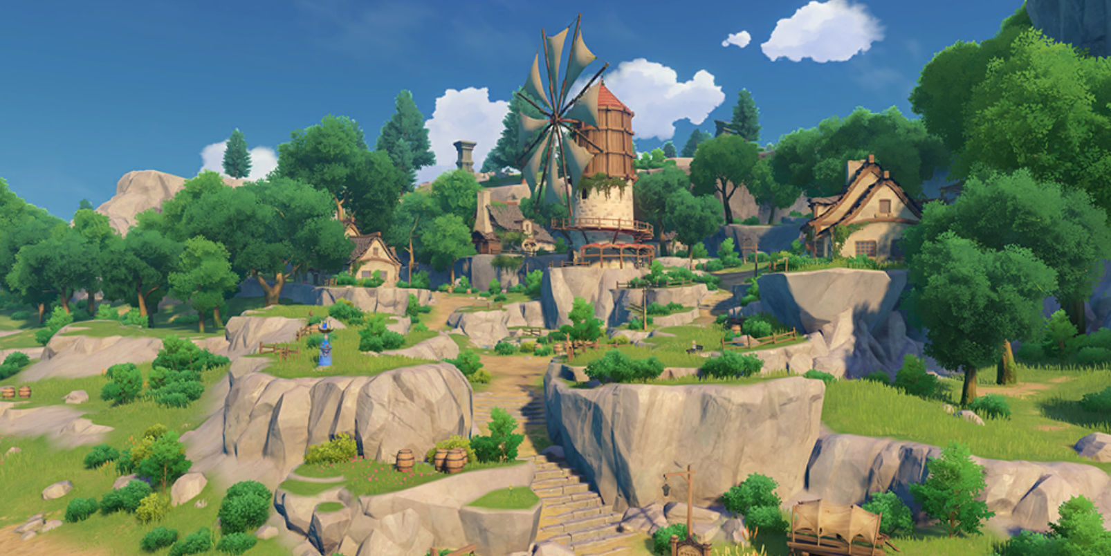 Windmills are really nice. Genshin Impact | HoYoLAB