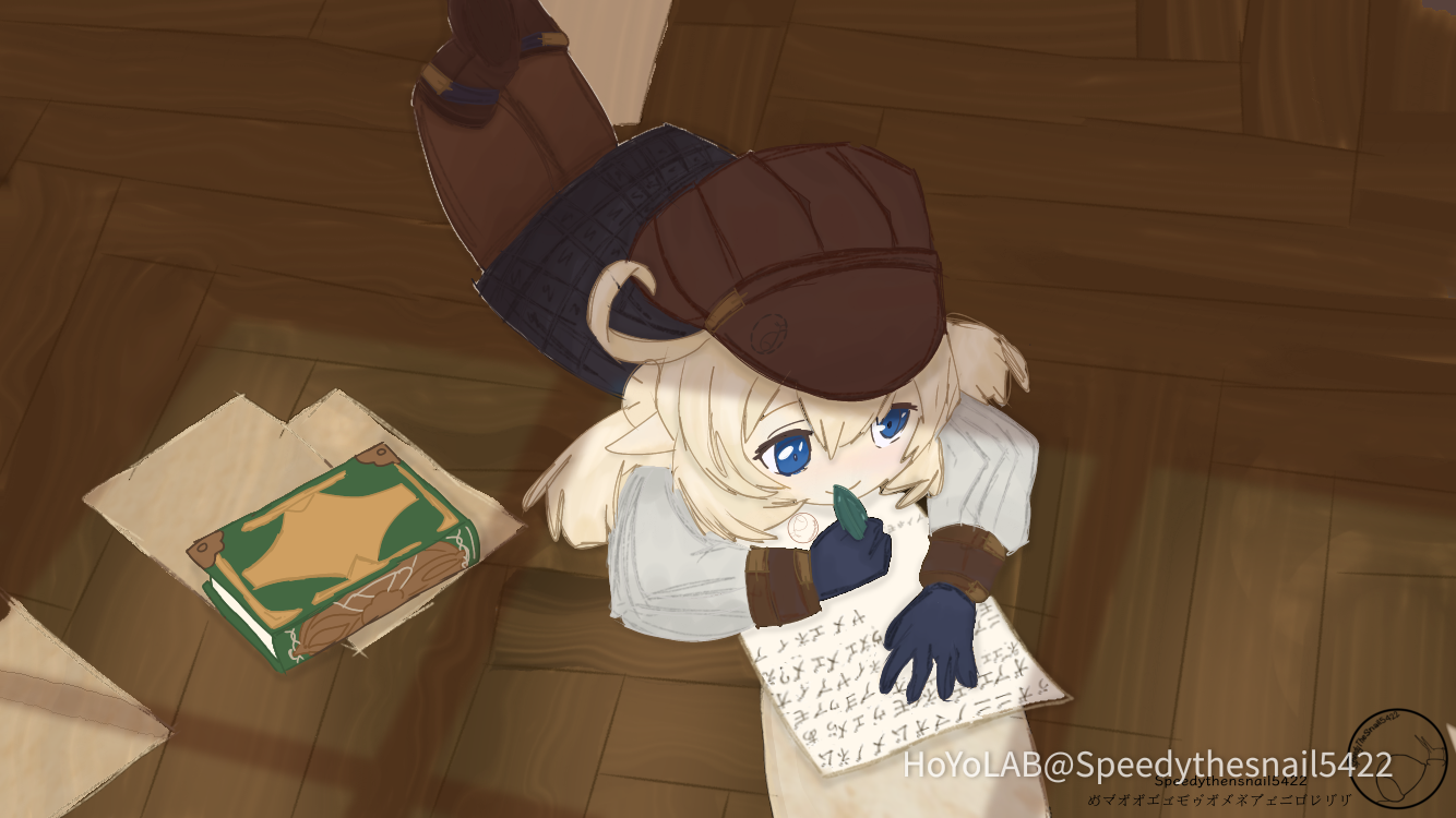 Academia core Klee! (V.2!) Genshin Impact | HoYoLAB