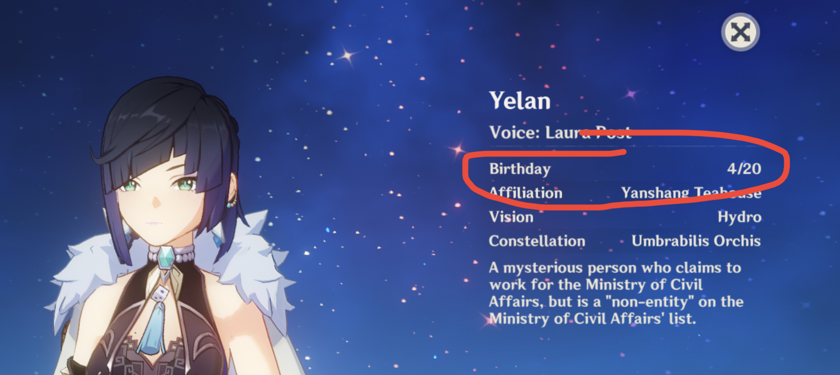 Sus number, but why Yelan Genshin Impact | HoYoLAB