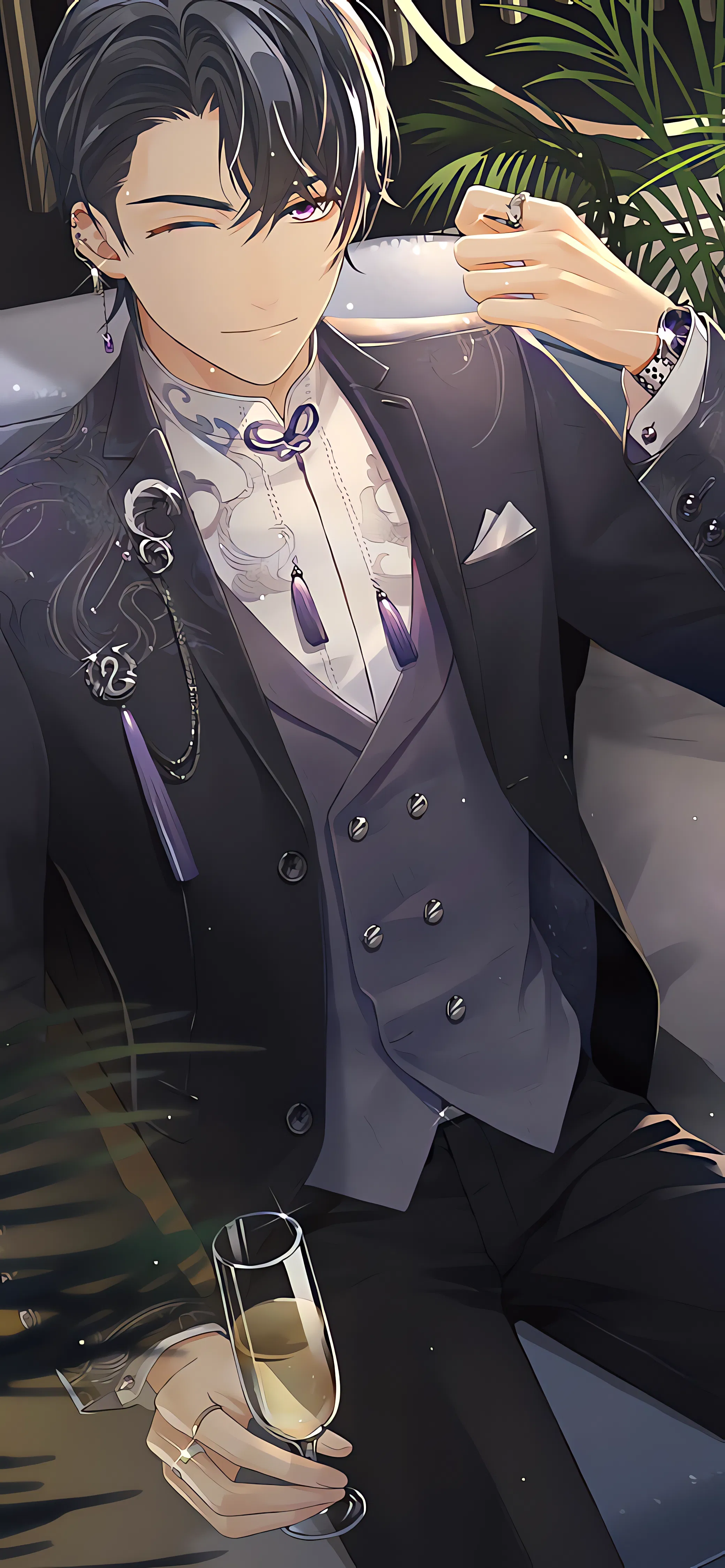 Marius【SSR • Logic • 虚诞盛宴 || Fabulous Feast】HD Edit Phone Wallpaper ...