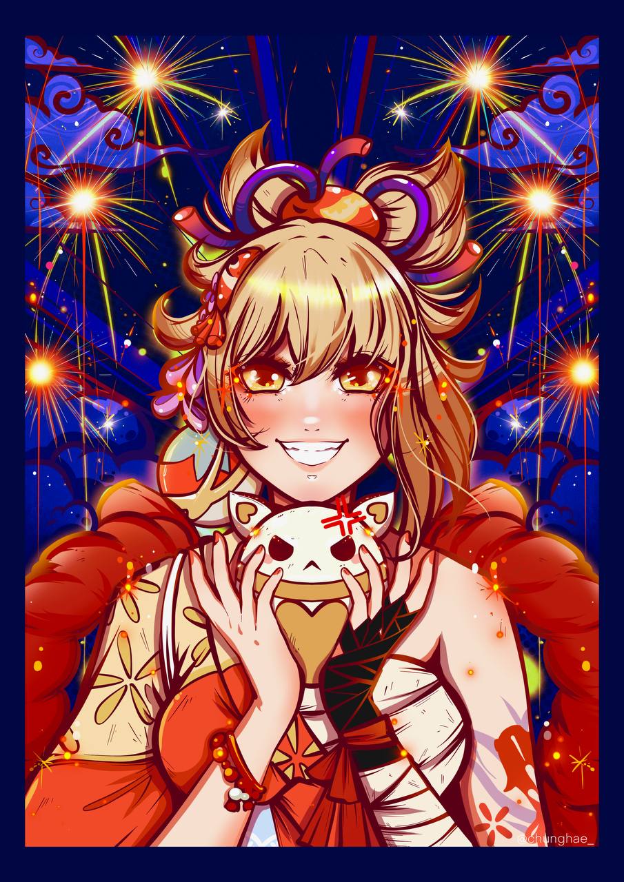 Yoimiya's Fan Art Contest Genshin Impact | HoYoLAB