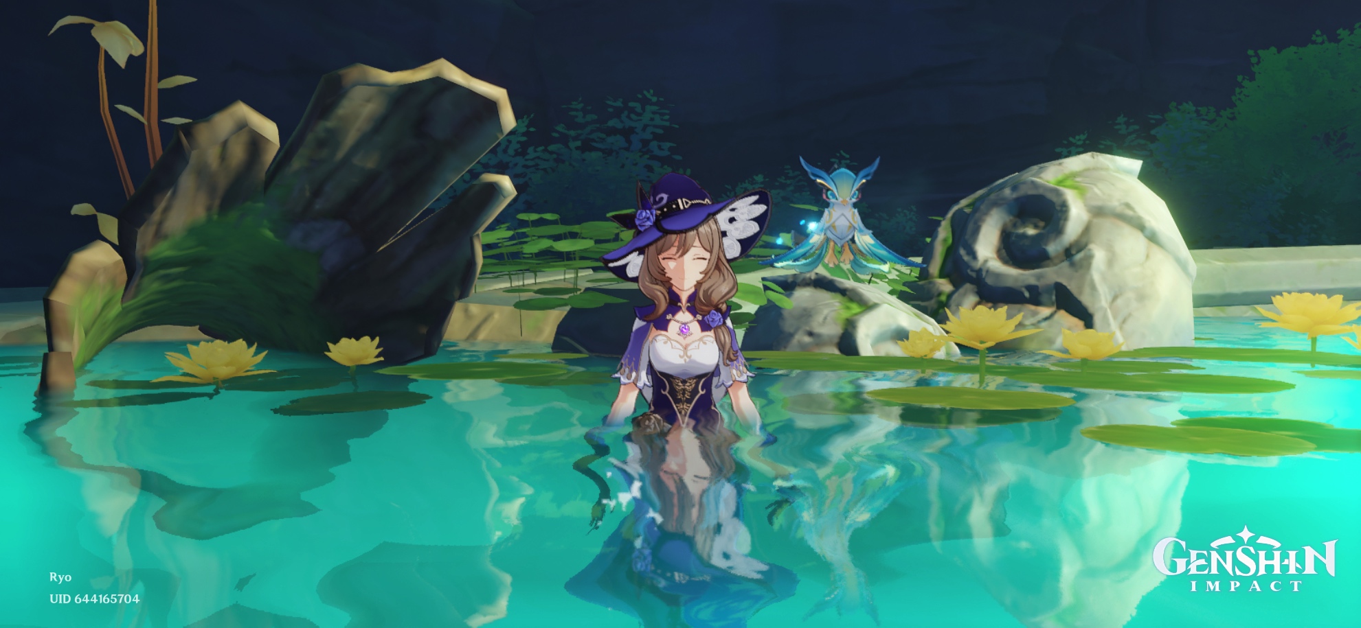 A nice swim Genshin Impact | HoYoLAB