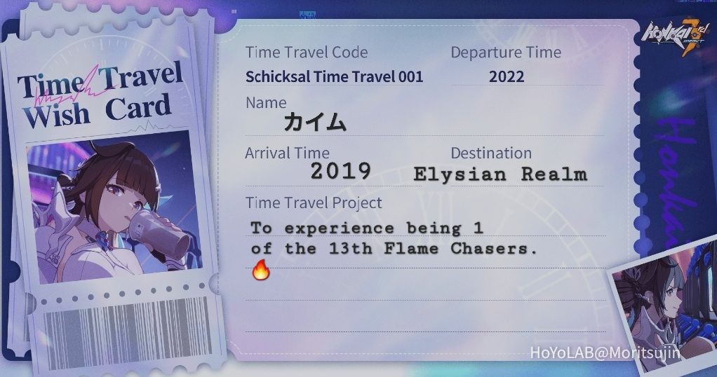 Time Travel Hero~~ Honkai Impact 3rd | HoYoLAB