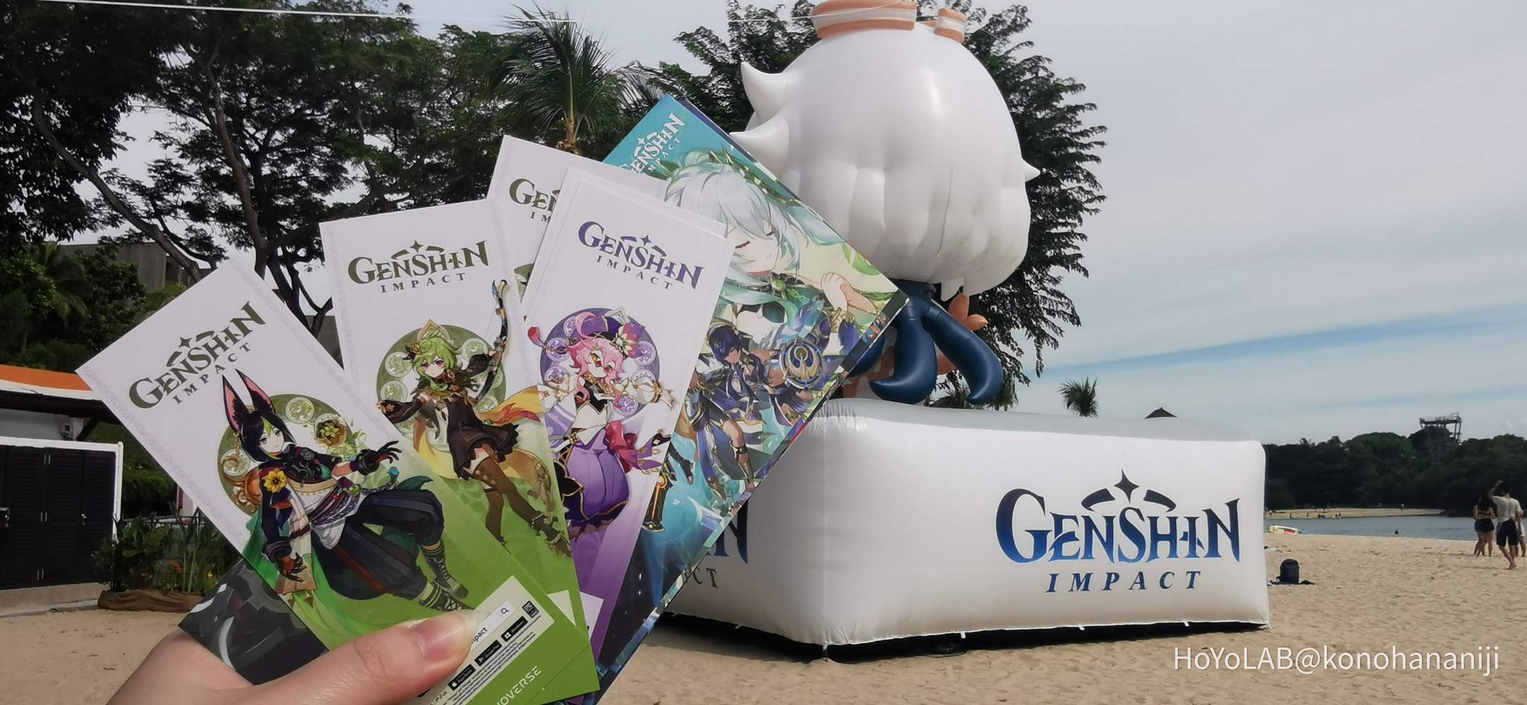 Giant Paimon Visits Sentosa! Genshin Impact | HoYoLAB