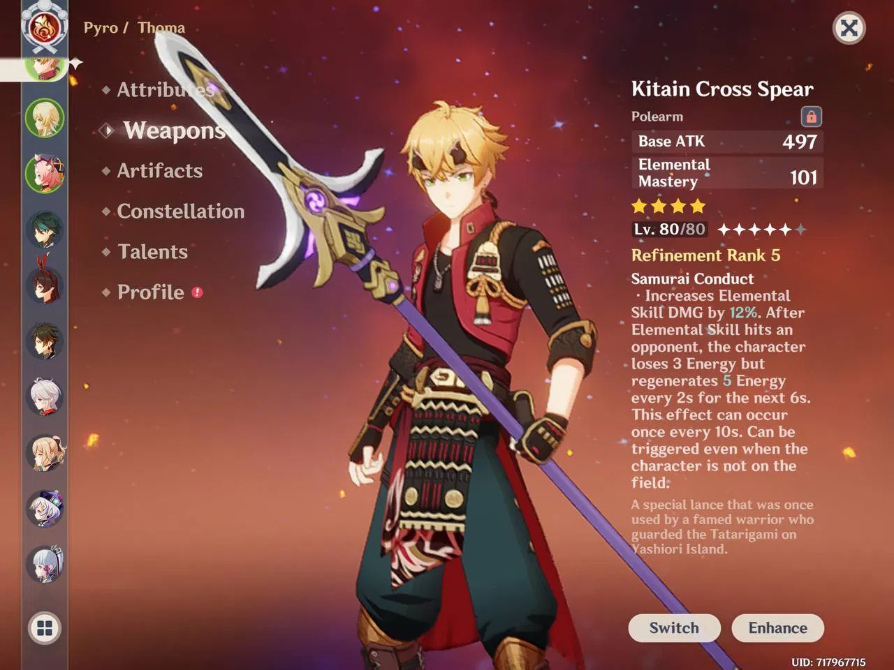 Guide to EM Thoma :D Genshin Impact | HoYoLAB