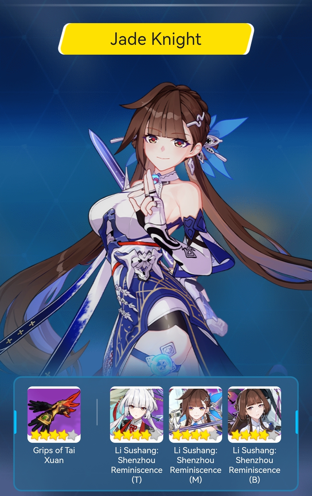 Li SuShang build Honkai Impact 3rd | HoYoLAB