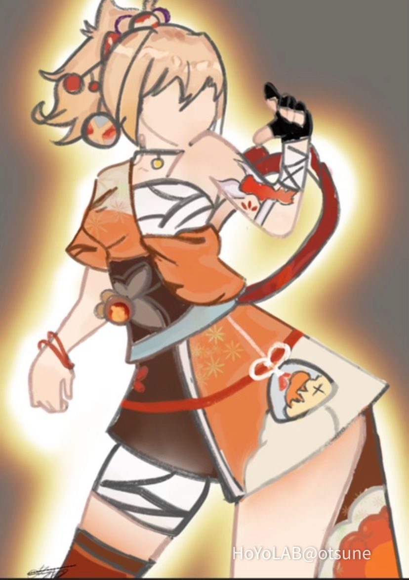 yoimia drawing i did Genshin Impact | HoYoLAB