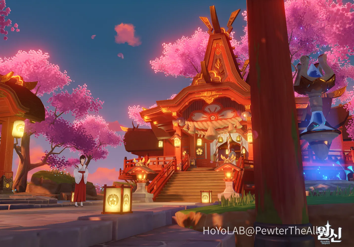 Grand Narukami Shrine Genshin Impact | HoYoLAB
