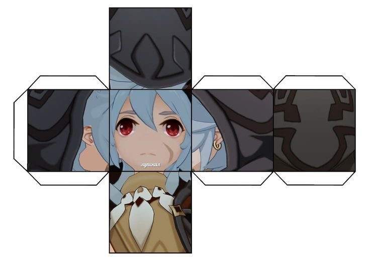 Cube papercrafts part 3! Genshin Impact | HoYoLAB