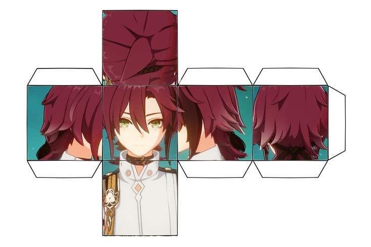 Cube papercrafts part 3! Genshin Impact | HoYoLAB
