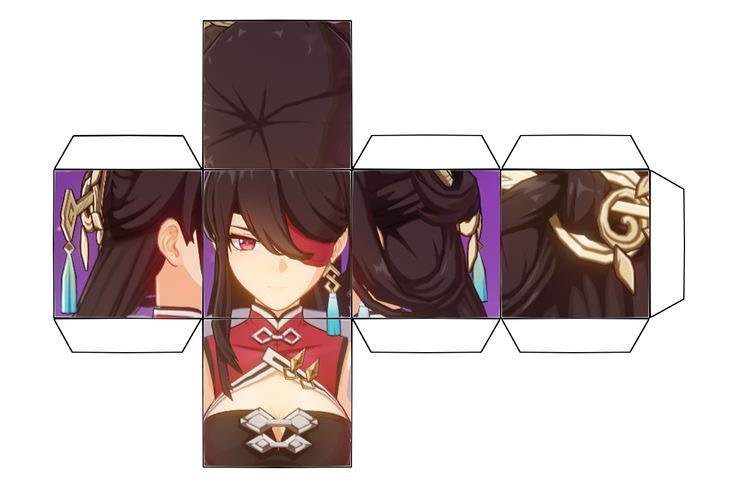 Cube papercrafts part 3! Genshin Impact | HoYoLAB