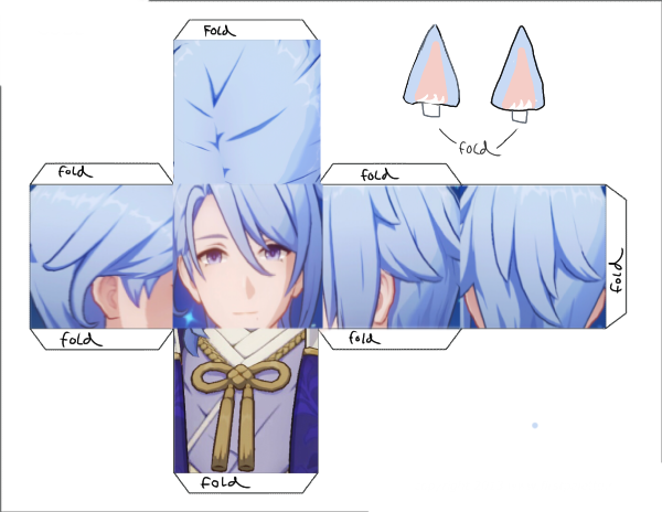 Cube papercrafts part 3! Genshin Impact | HoYoLAB