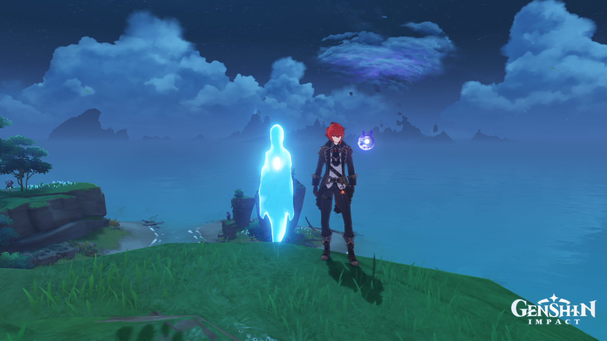 Diluc bonding with his father 💀 Genshin Impact | HoYoLAB