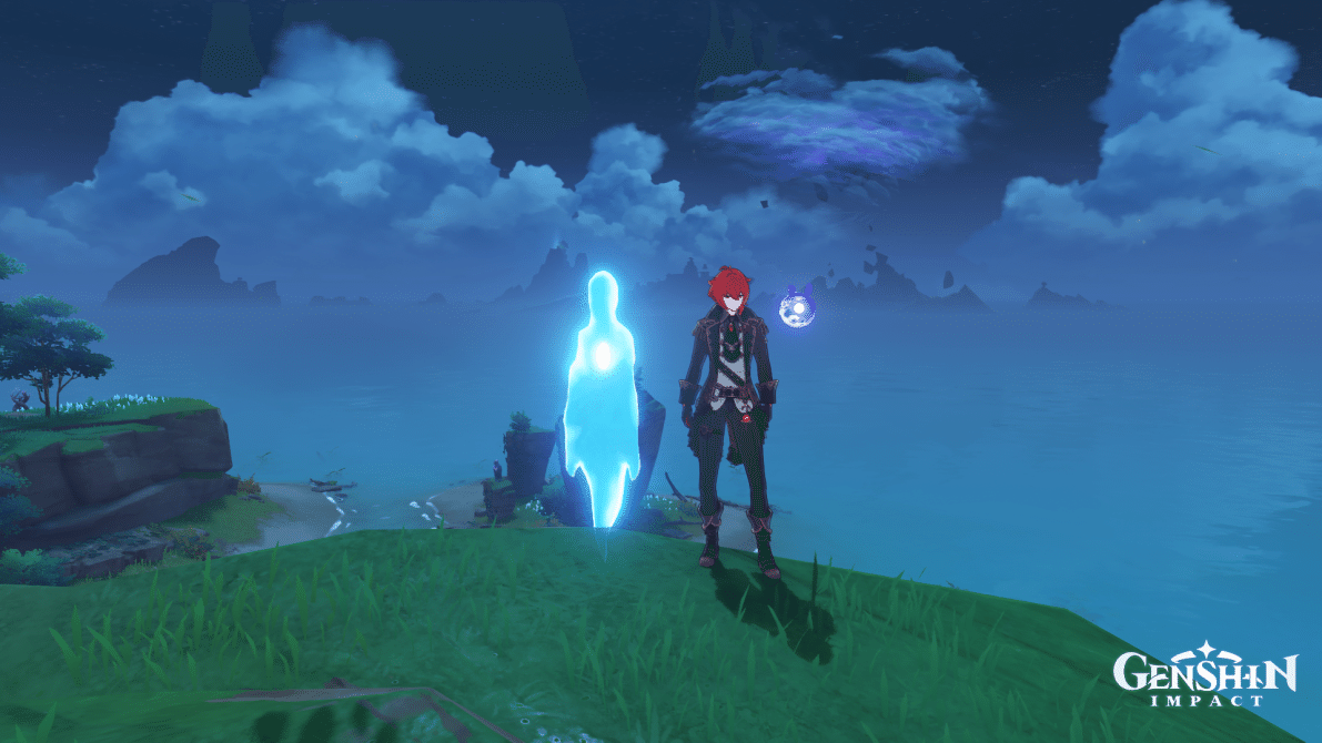 Diluc bonding with his father 💀 Genshin Impact | HoYoLAB