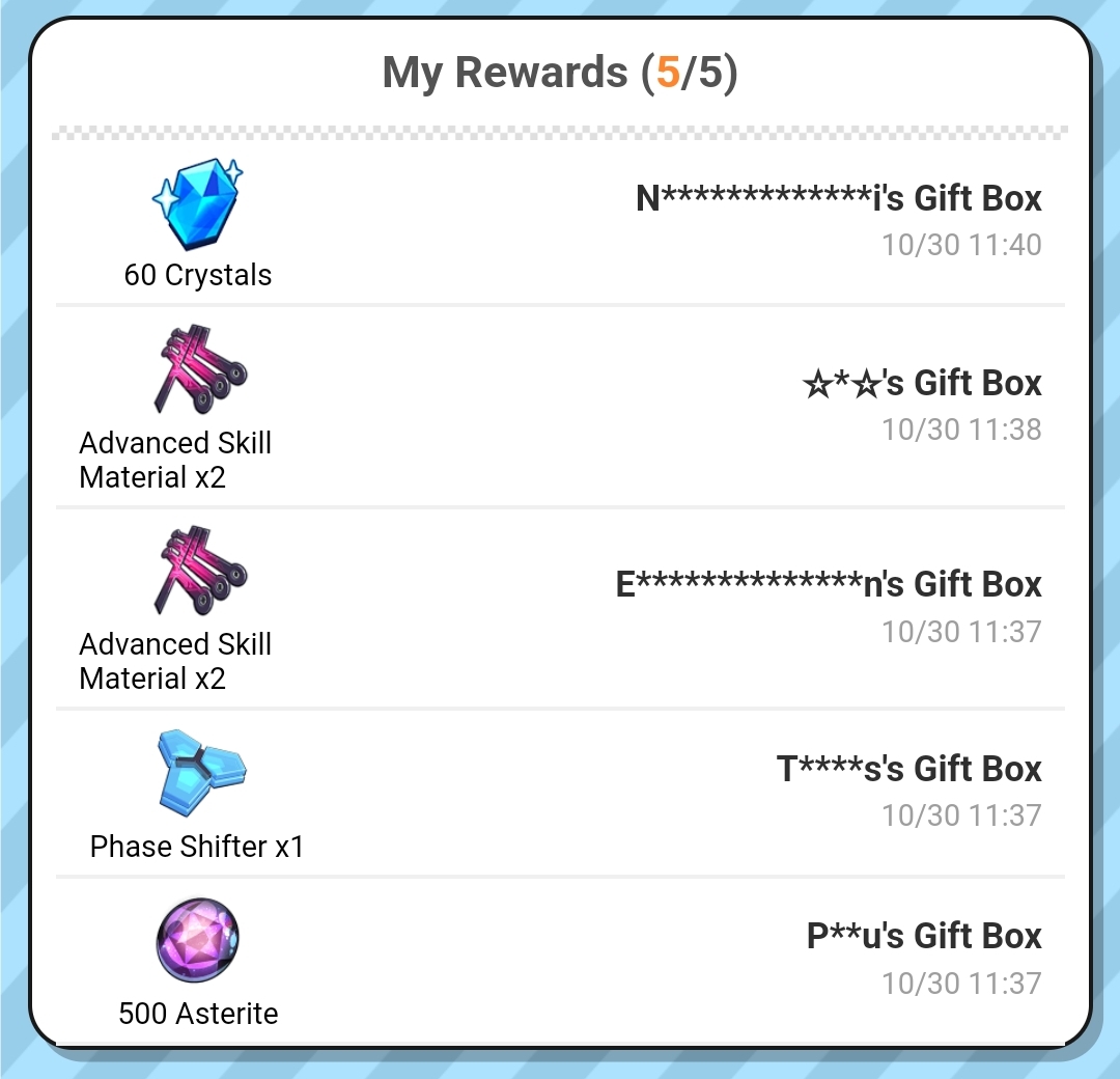 [SEA] Anniversary Voyage Gift Box Honkai Impact 3rd | HoYoLAB