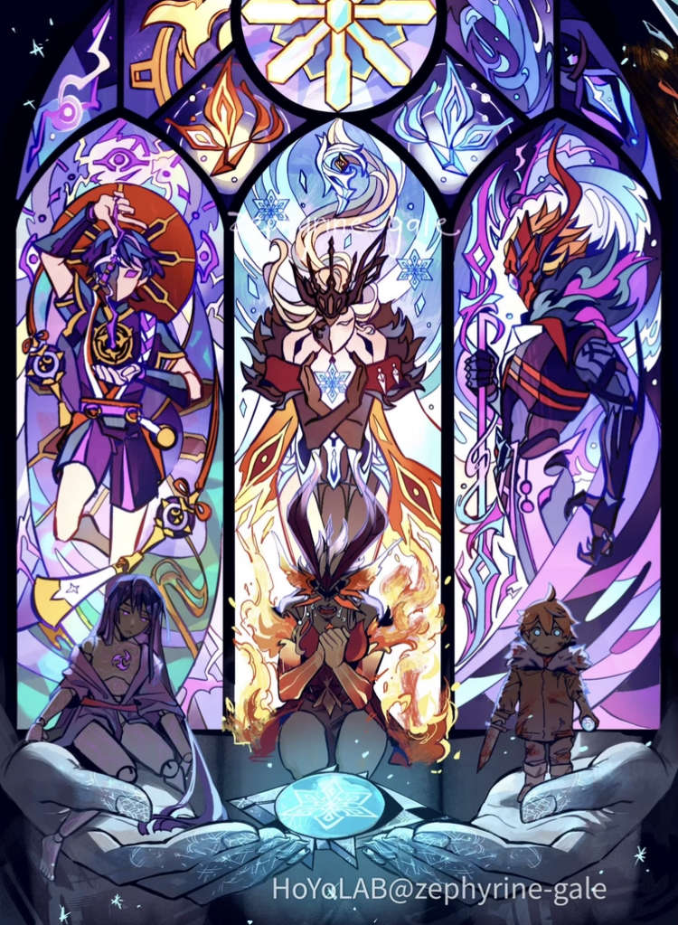 Three Fatui harbingers Genshin Impact | HoYoLAB