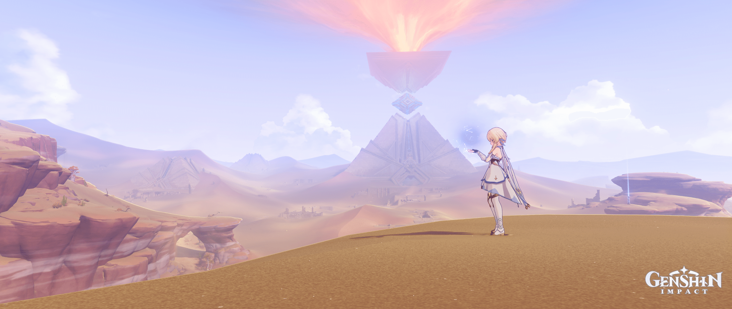 Overlooking the Mausoleum of King Deshret Genshin Impact | HoYoLAB