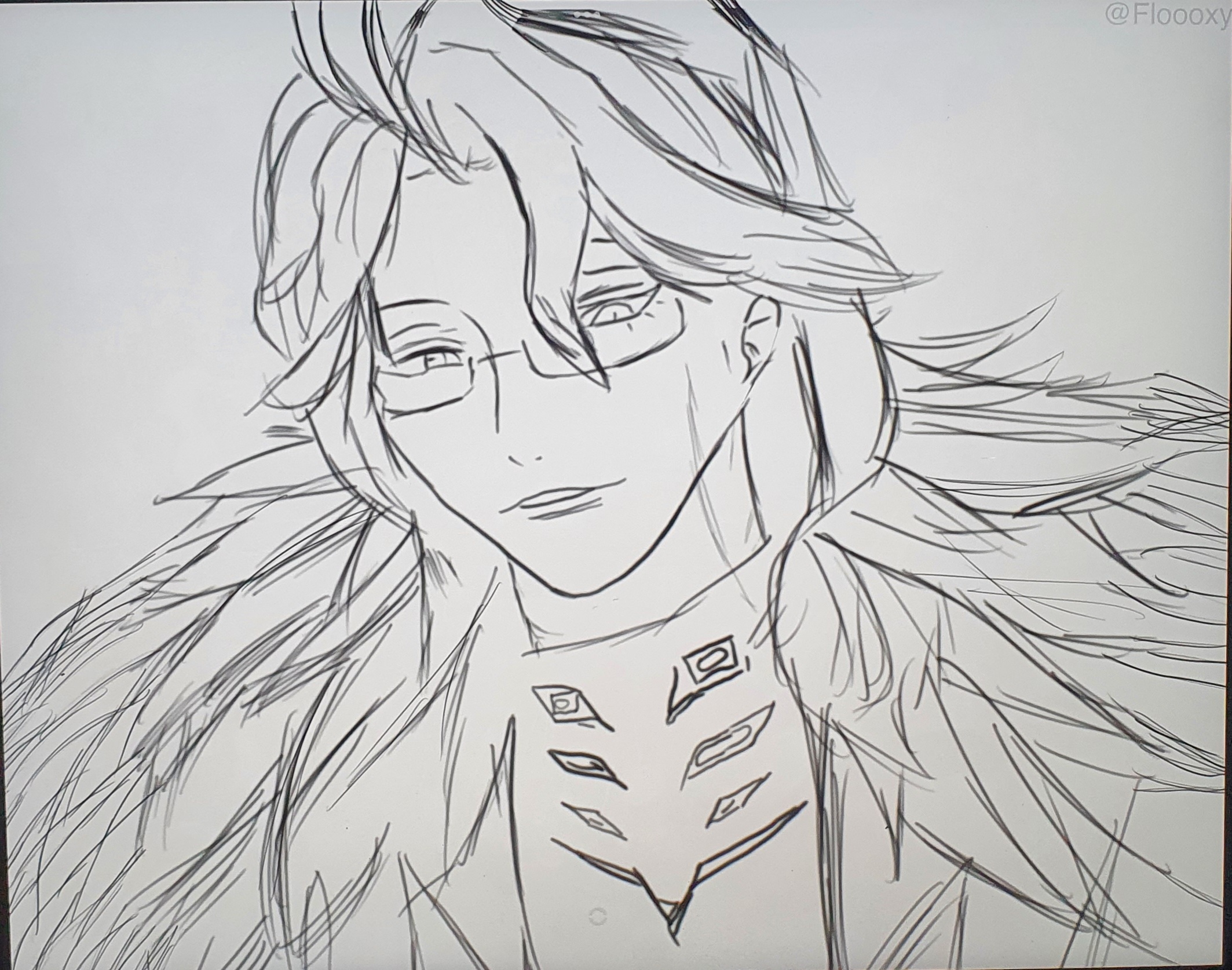 Fanart i drew of Pantalone Genshin Impact | HoYoLAB