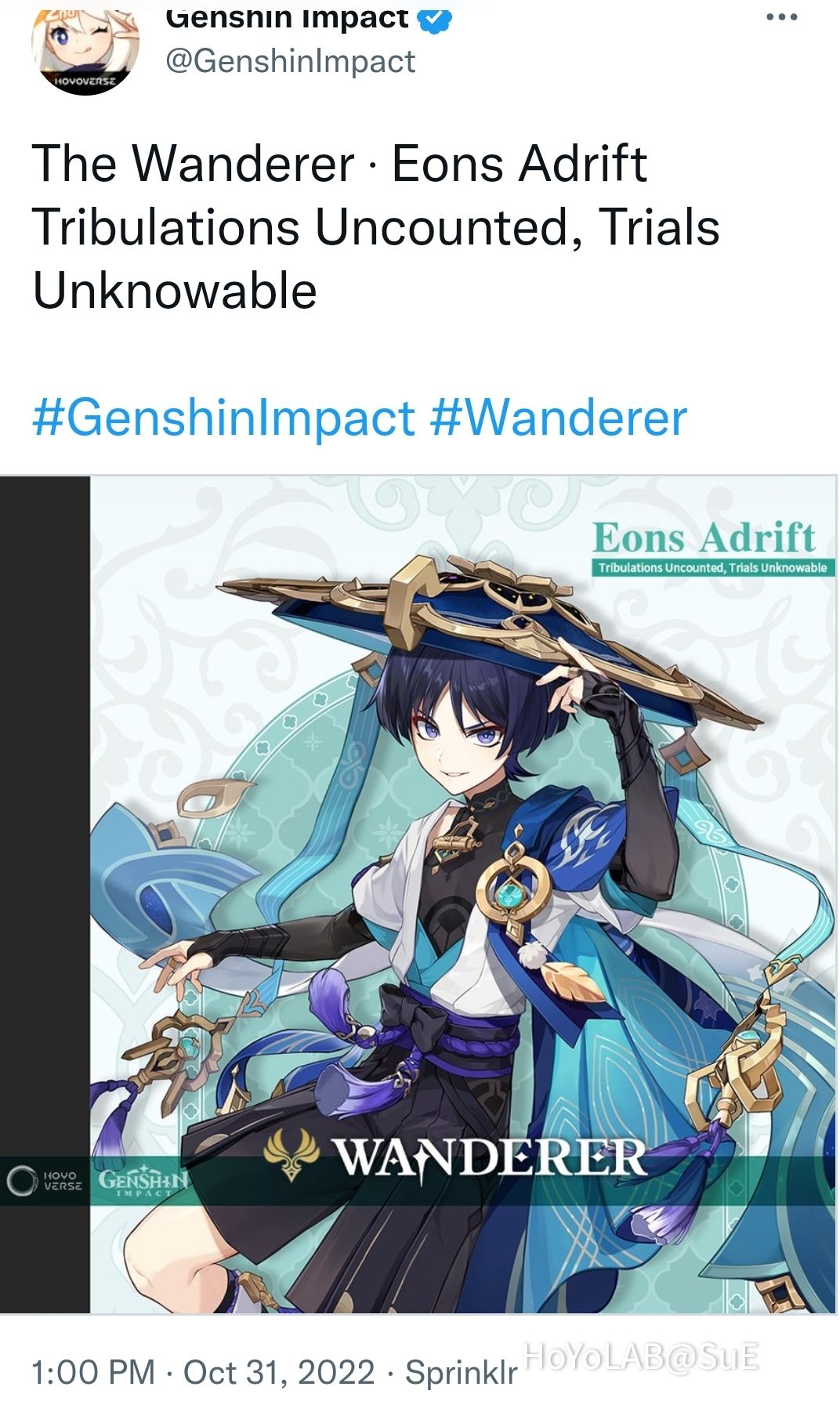 I was on twitter when I saw this and I SCREAMED Genshin Impact | HoYoLAB