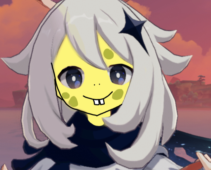Cursed Paimon: Sponge-paimon | Genshin Impact | HoYoLAB