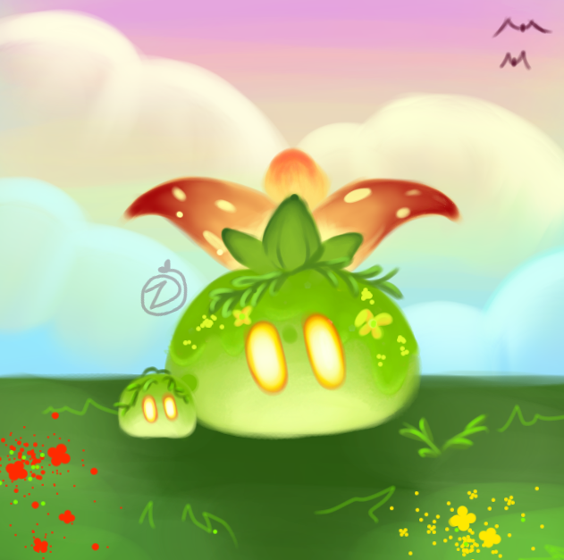 2 dendro slimes Genshin Impact | HoYoLAB