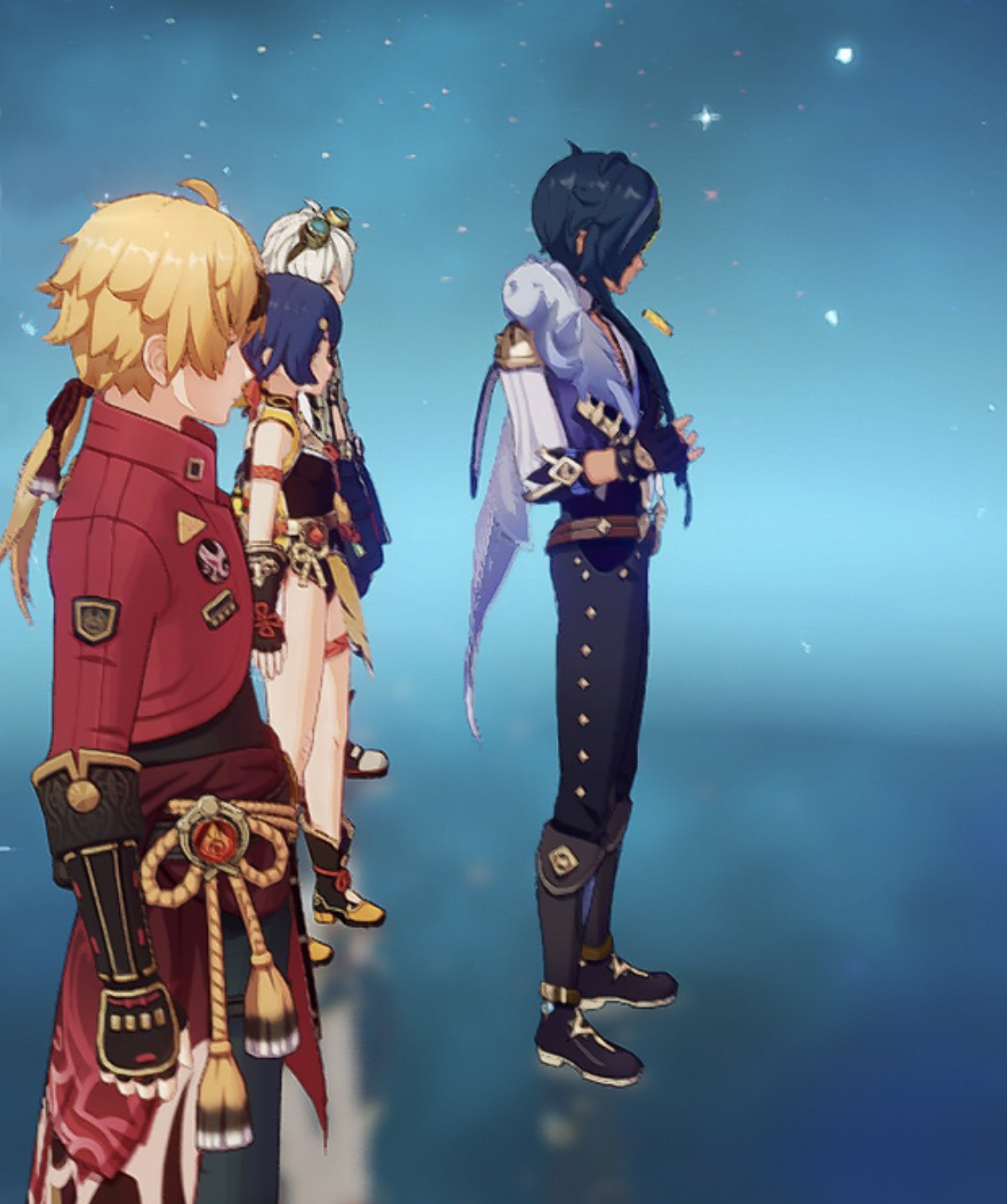 Captain kaeya and his pyro team Genshin Impact | HoYoLAB