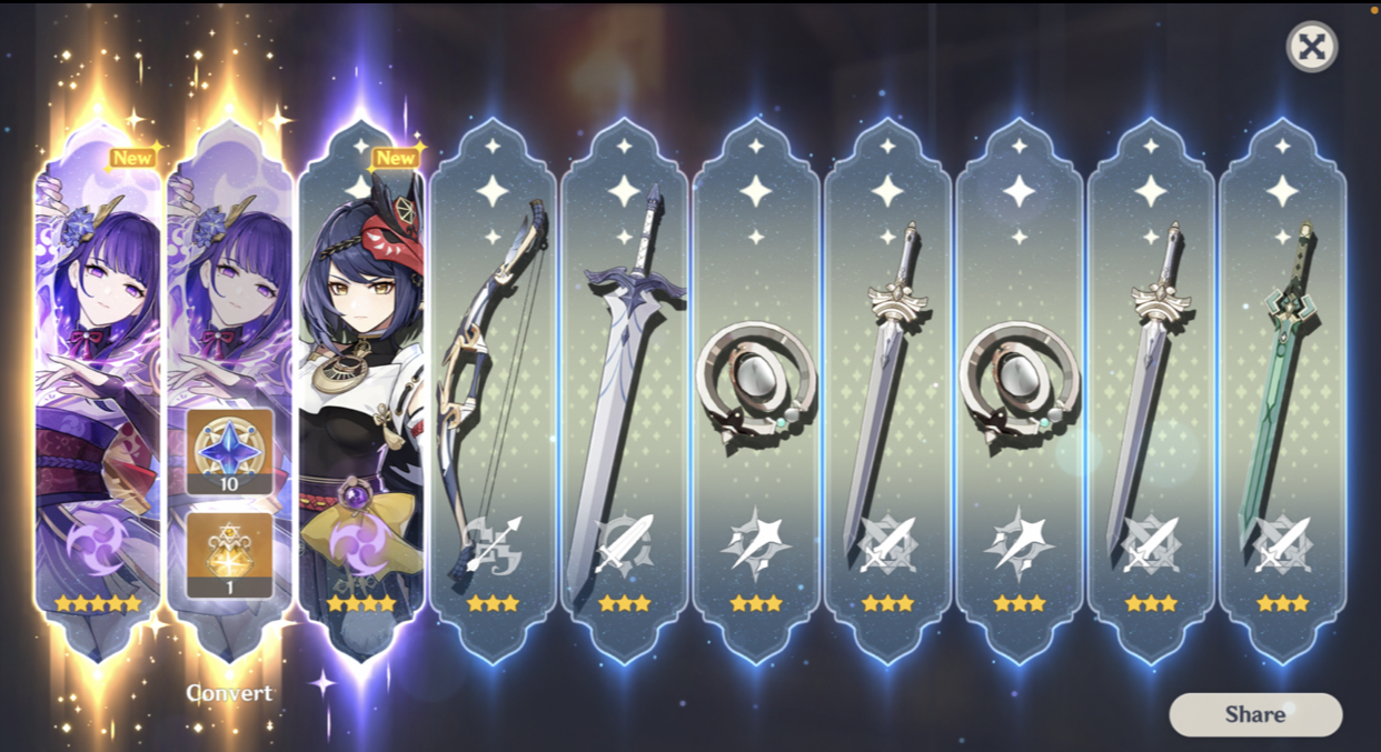 my lucky genshin pulls Genshin Impact | HoYoLAB