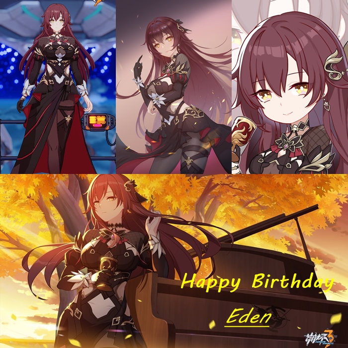 Happy Birthday Eden Honkai Impact 3rd | HoYoLAB
