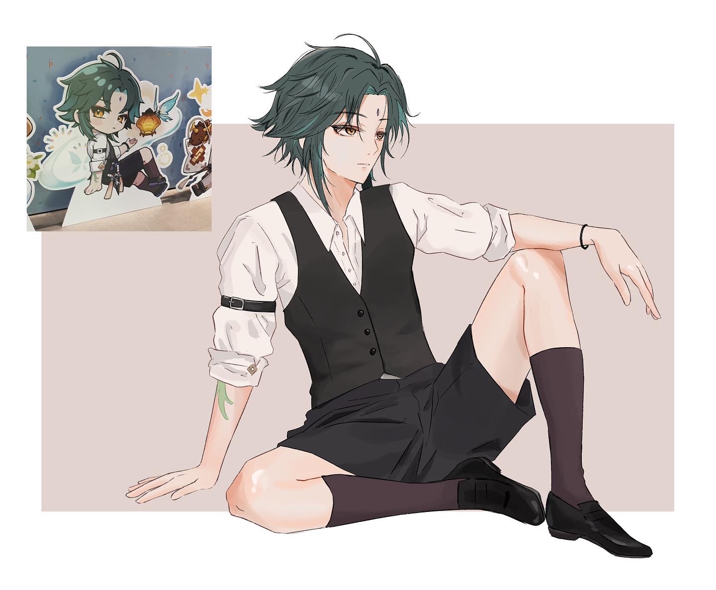 chibi xiao in my style Genshin Impact | HoYoLAB