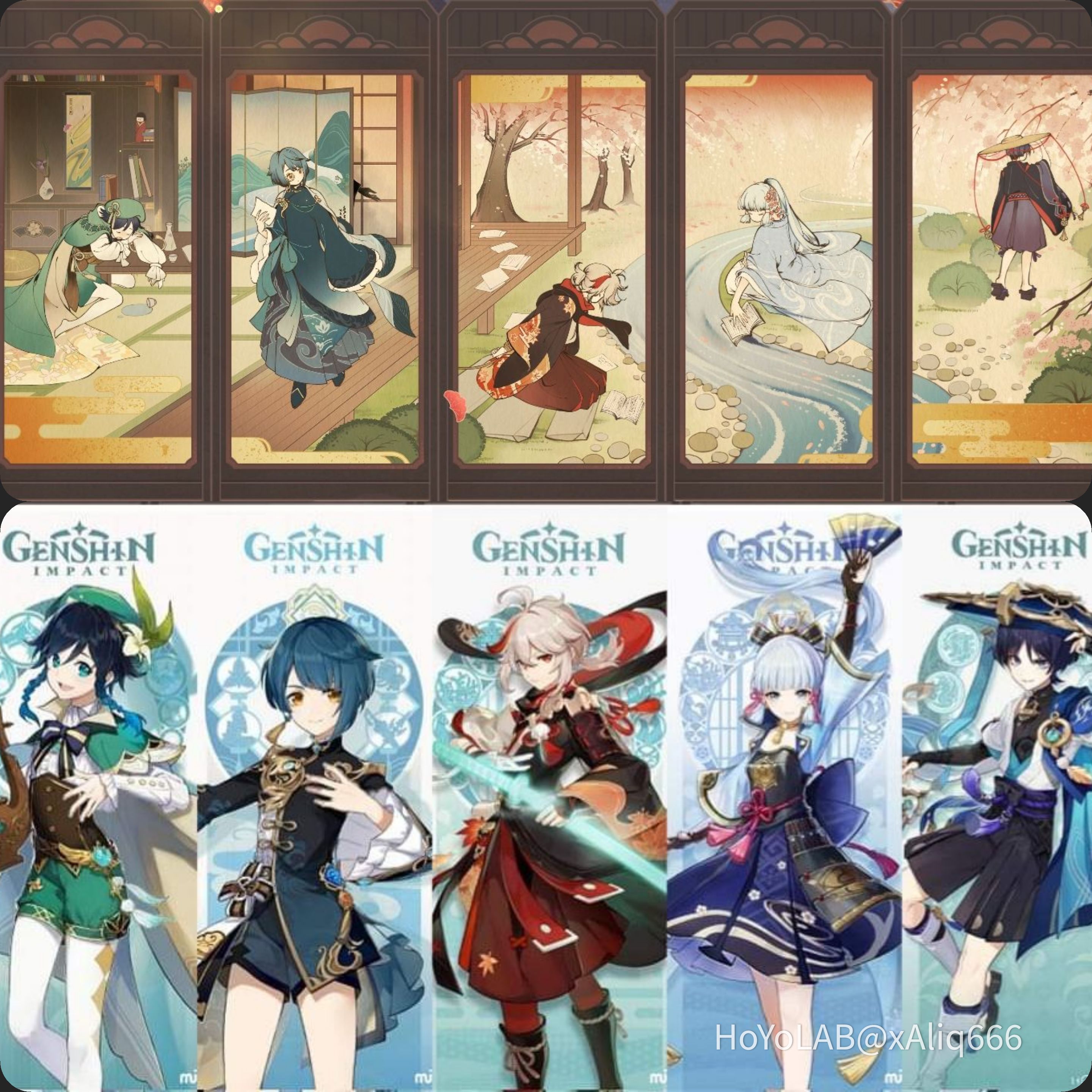 The Five Kasen altered character is complete! Genshin Impact | HoYoLAB