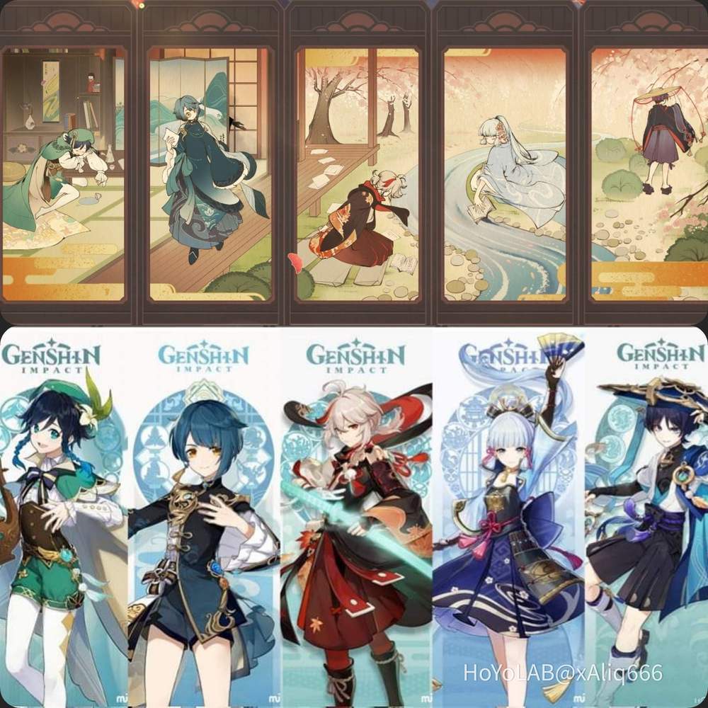 The Five Kasen altered character is complete! Genshin Impact | HoYoLAB