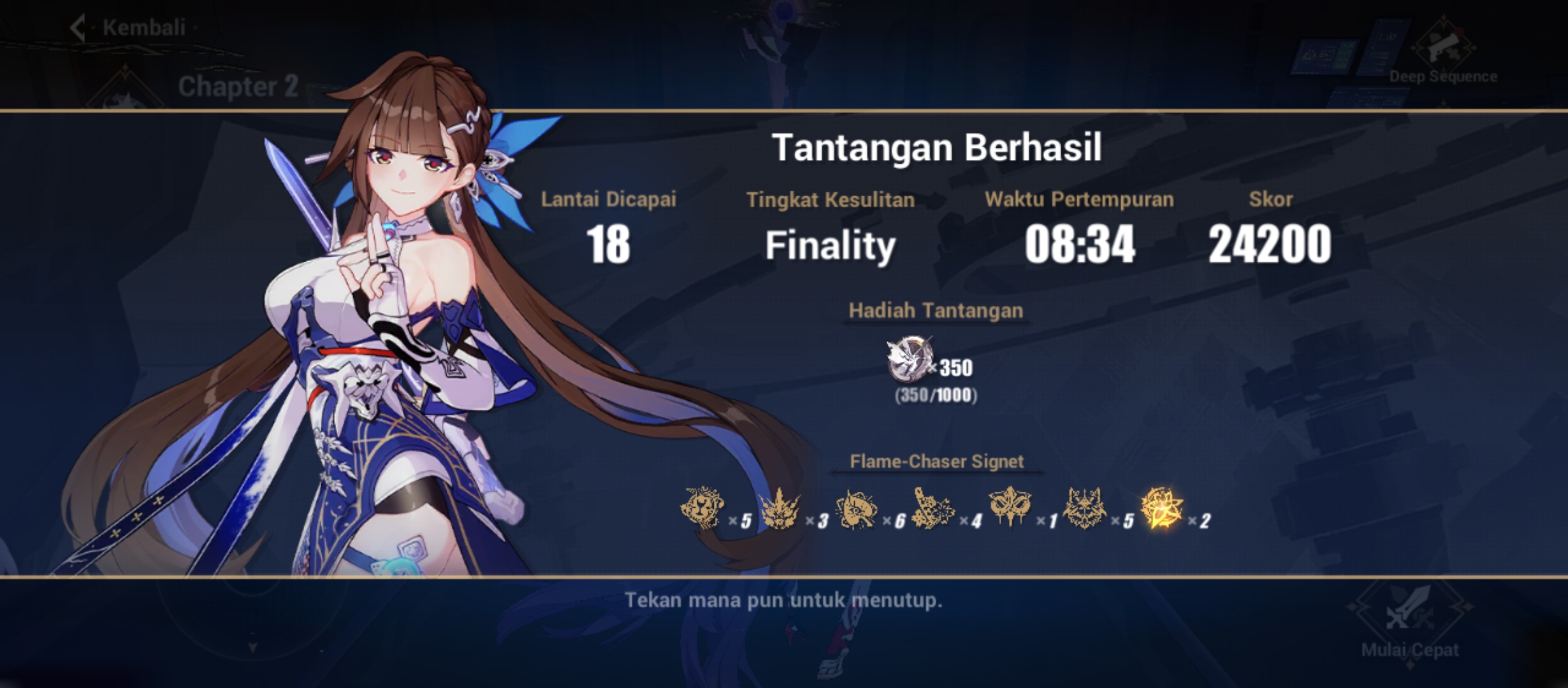 Waw, pake full Anna masih bisa ez ER nya :D Honkai Impact 3rd | HoYoLAB