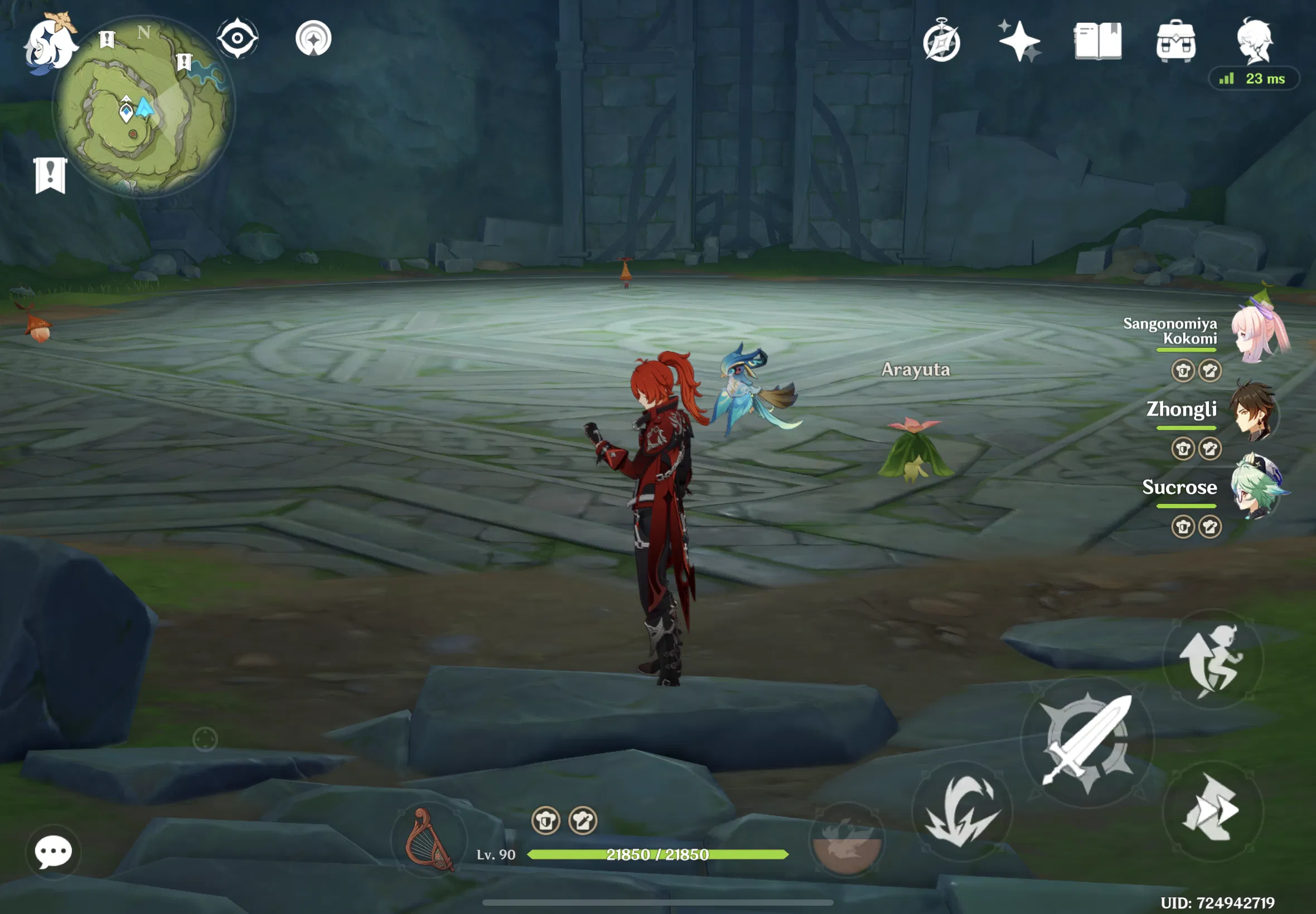 After destroying the 16 ruin machines in forest Genshin Impact | HoYoLAB