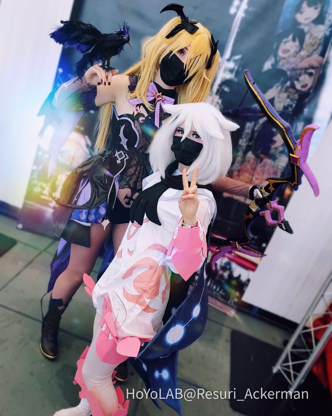 Throwback to my first time cosplaying Fischl at MEX 2021 🥰 Genshin ...