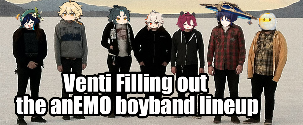 Venti filling out the anEMO boy band lineup Genshin Impact | HoYoLAB