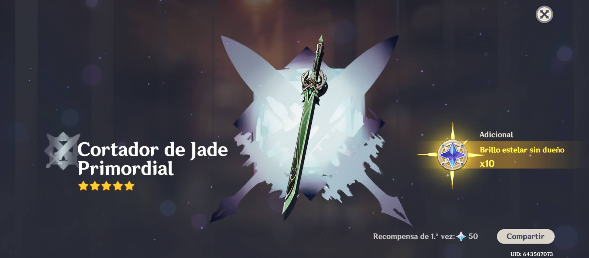 mi cuarta arma 5 estrellas Genshin Impact | HoYoLAB