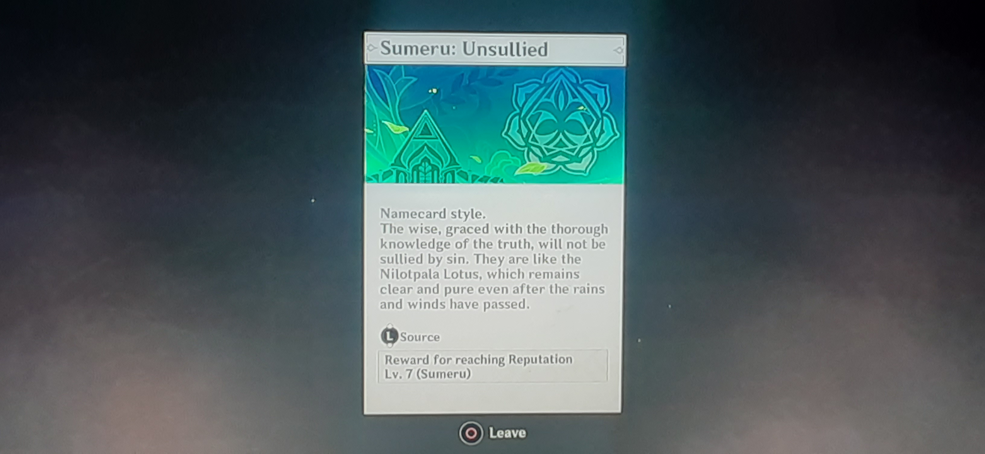 Sumeru Reputation 7 Genshin Impact | HoYoLAB