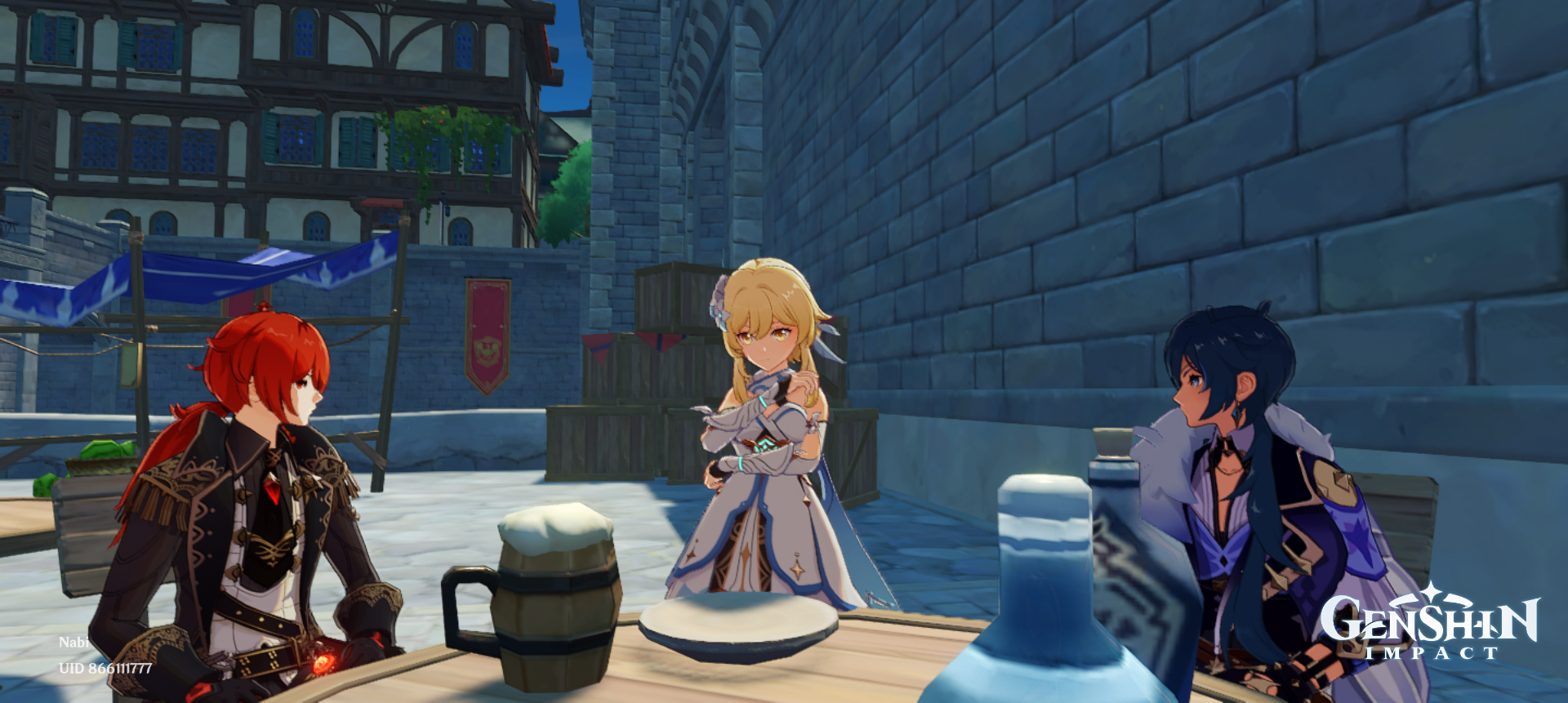 Diluc and Kaeya sitting on the same table? Genshin Impact | HoYoLAB