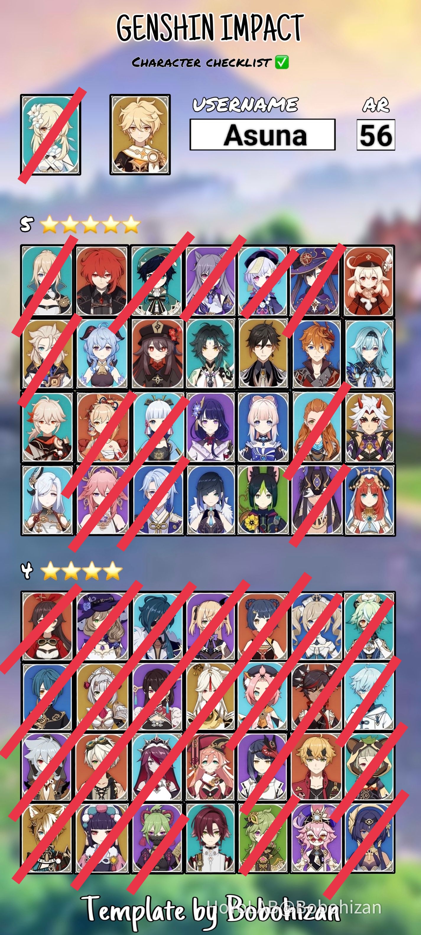 Genshin impact checklist Genshin Impact | HoYoLAB