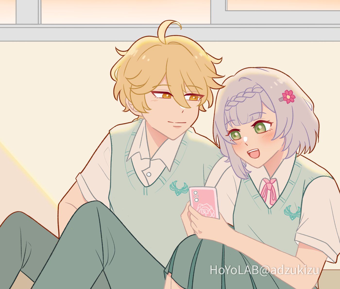 High School AU Genshin Impact | HoYoLAB