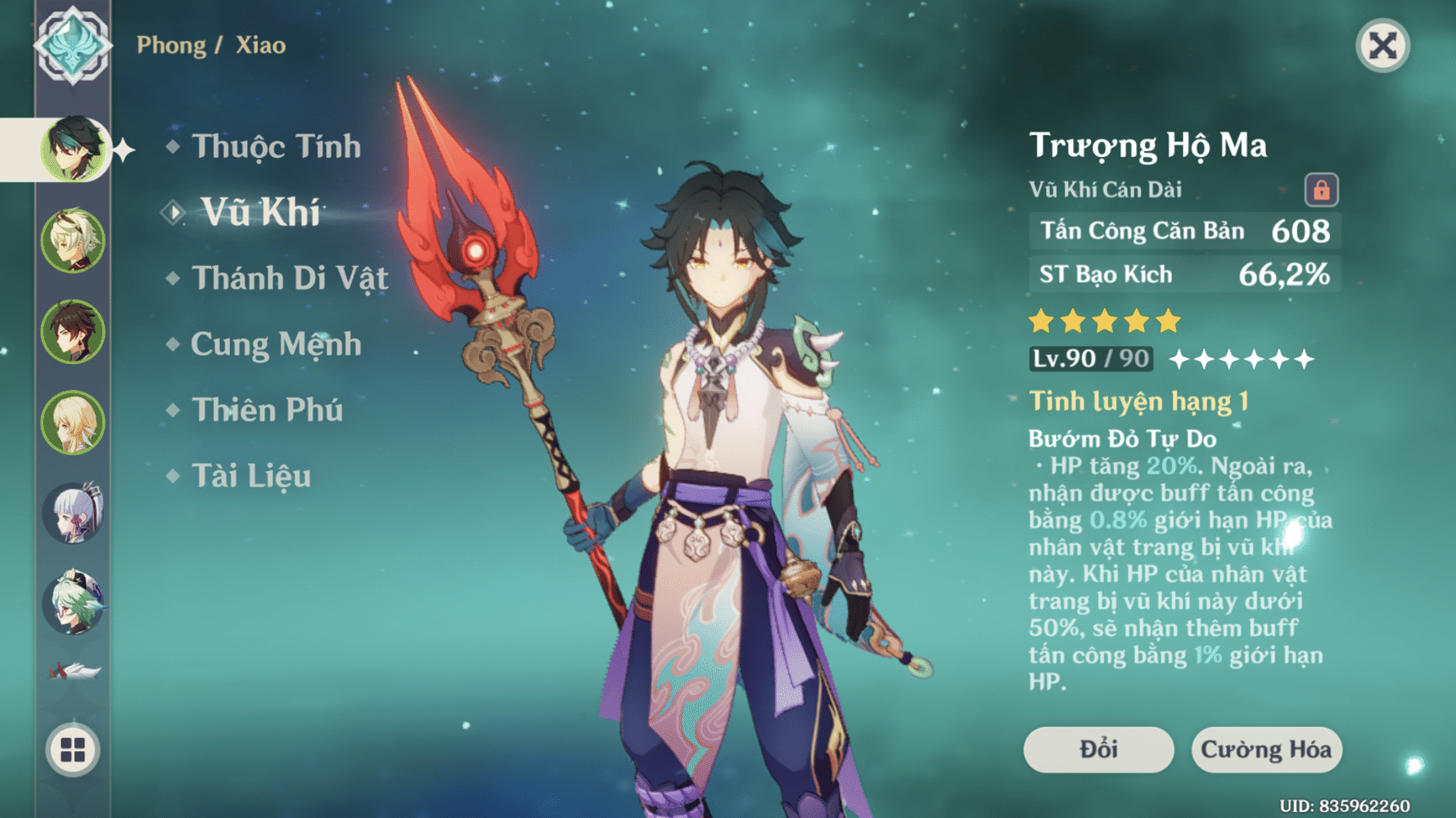 How to build xiao (with homa) and team (no healer) You can use two ...